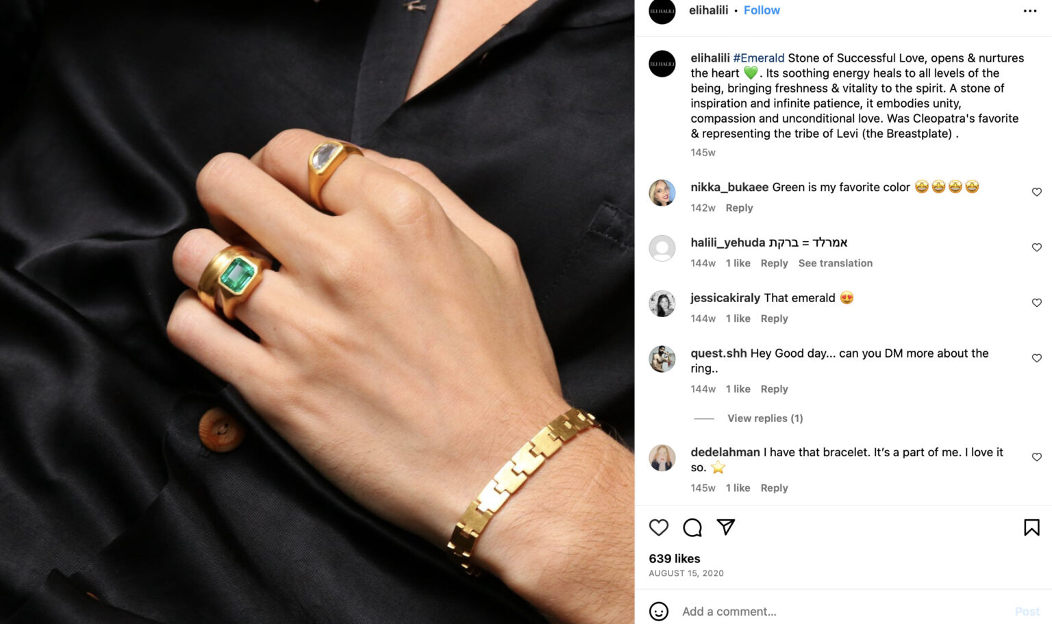 【Eli Halili（エリ ハリリ）】古代中東からインスピレーションを受けたユニセックスアクセサリーブランドについて徹底解説 | GXOMENS Blog｜大人のいい男を目指すメンズ ...